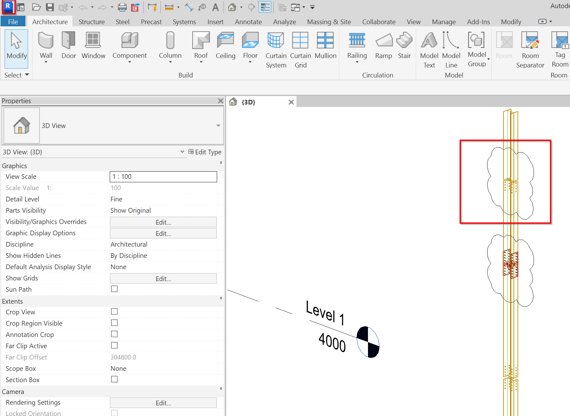 Missing Advance Steel objects created by custom connections when link CAD into Revit