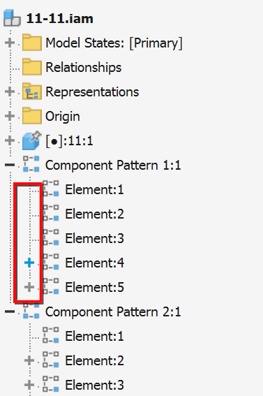 Pluszeichen Erweitern