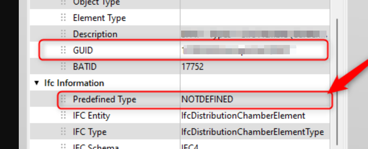 在 IFC 4x3 Extension for Civil 3D 中导出预定义类型