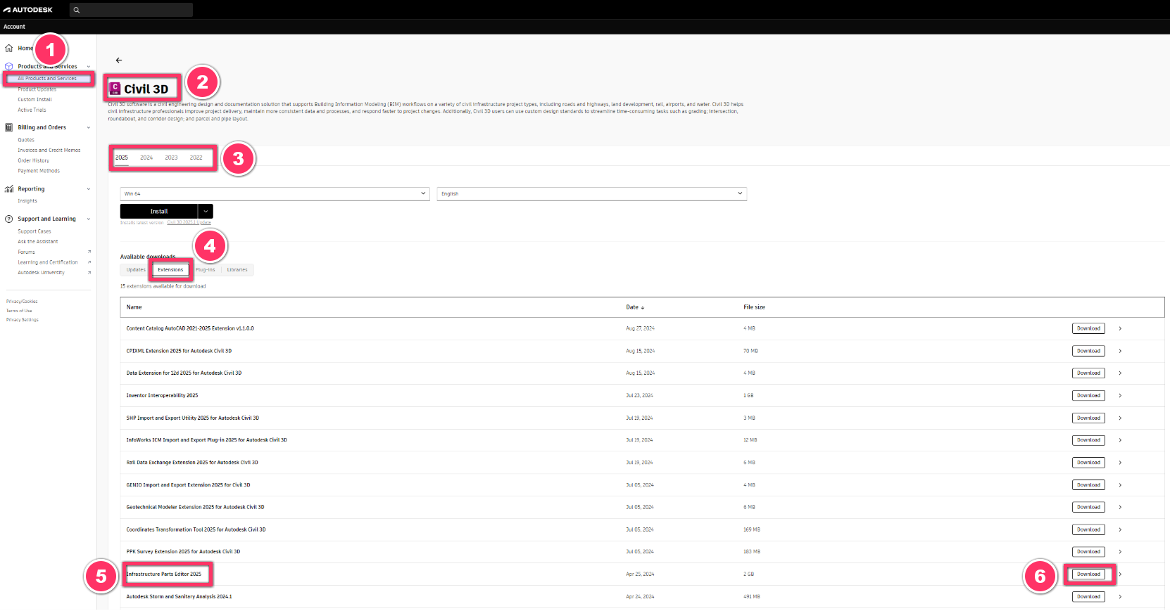 "Infrastructure Parts Editor is not installed" prompt in Civil 3D or ...