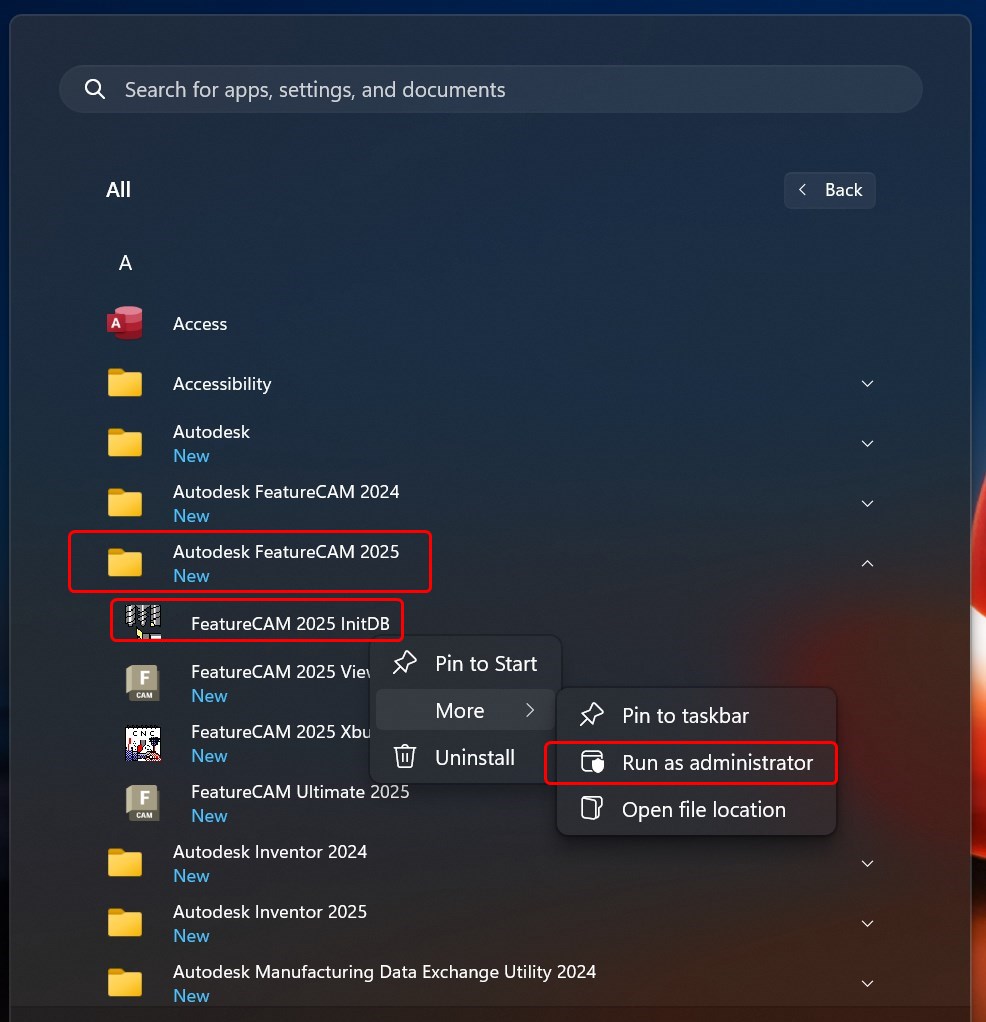 FeatureCAM でフィーチャーを作成/選択すると「NC ツールパスを作成できません」と表示される