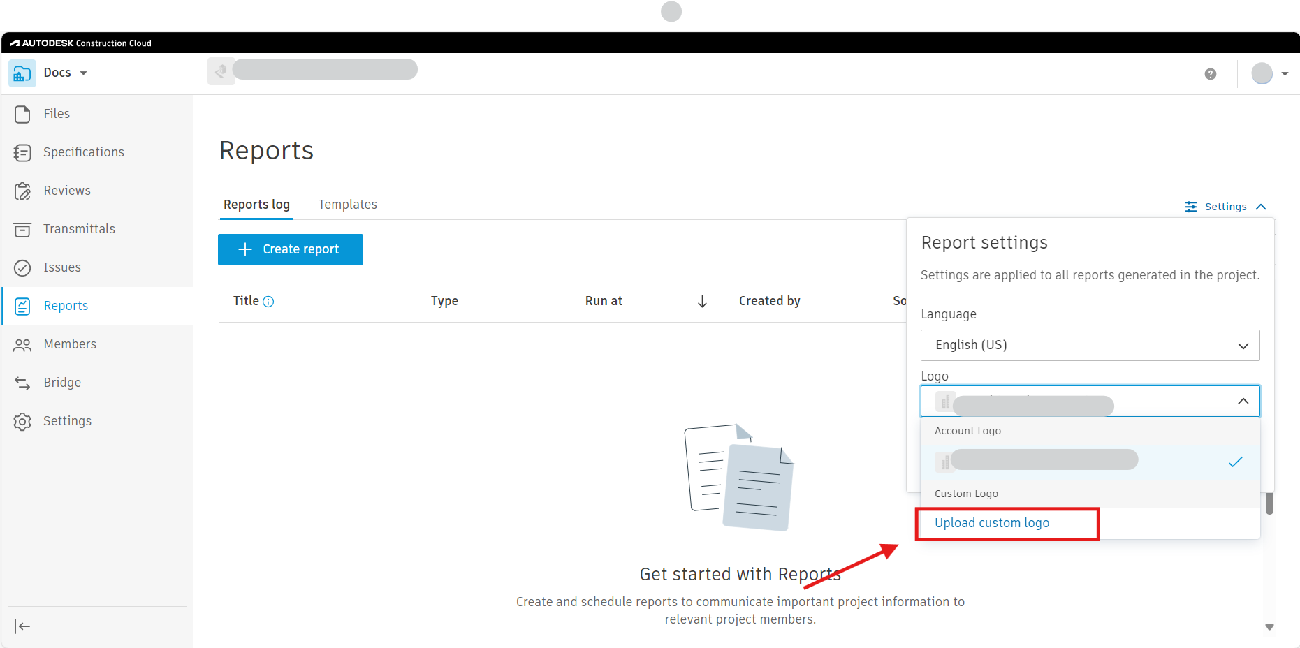 Cannot customize the logo on reports to replace the logo used from ...
