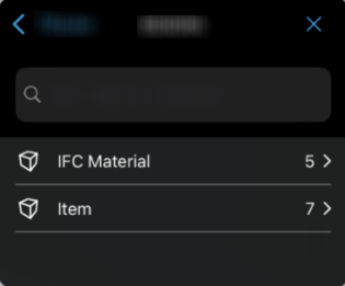Elements in IFC file do not display IFC properties in the ACC mobile app