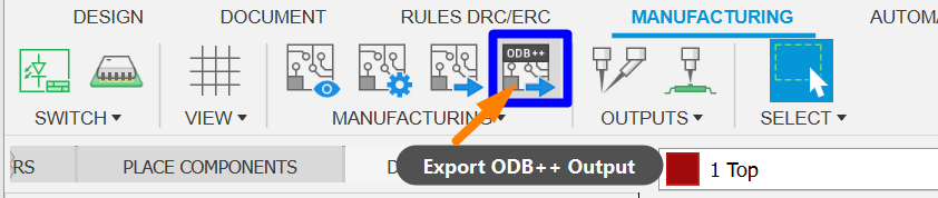 Fusion Electronics를 사용하여 ODB++ 파일을 작성하는 방법