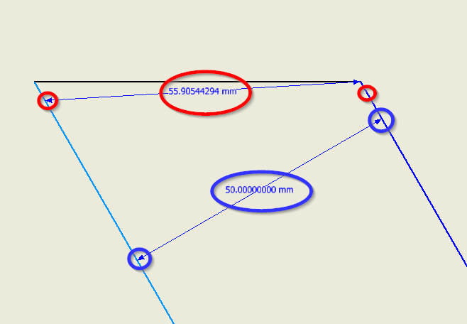 Incorrect Value Of Minimum Distance When Using Measure Tool In Inventor Drawing Environment