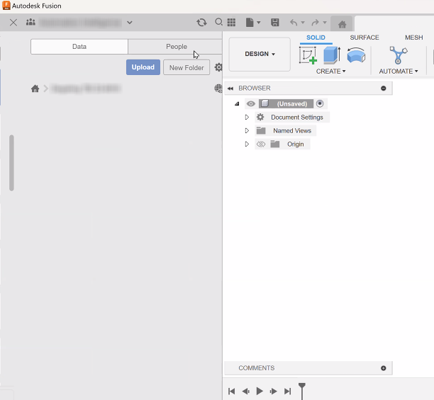 Data Panel appears offset, stretched or incorrectly rendered in Fusion