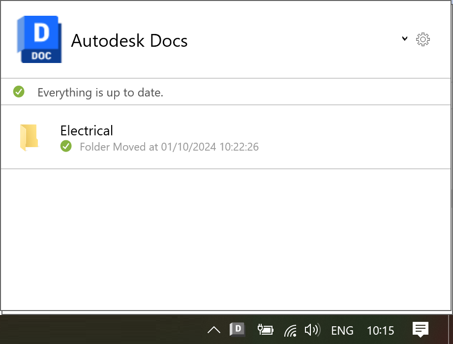重命名文件夹后，Desktop Connector 会报告该文件夹已移动