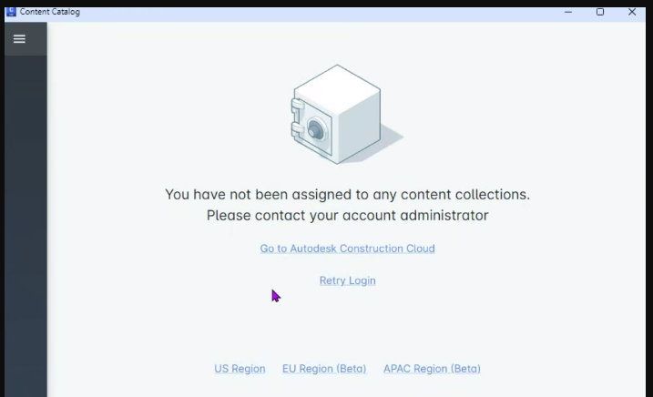 Cannot enable Content Catalog in ACC