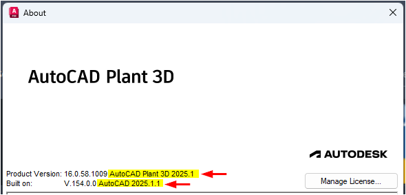 P&ID symbols automatically get scaled up or down in AutoCAD Plant 3D 2025 upon closing Project Setup
