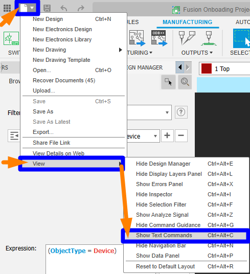 How to execute ULP written in Python language in Fusion ECAD