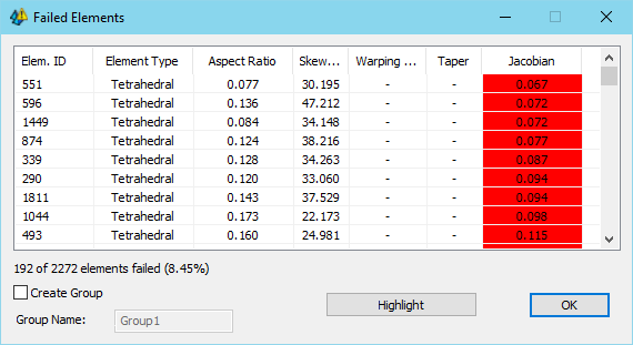 Inventor Nastran 2025 crashes when using Check Quality for Mesh