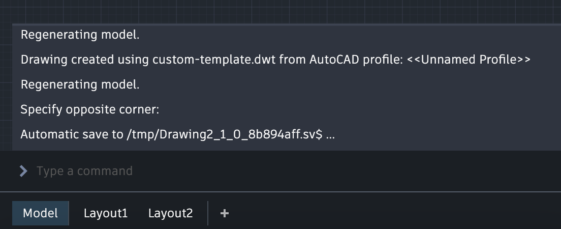Results of DIST or LIST command disappear quickly in the AutoCAD web app