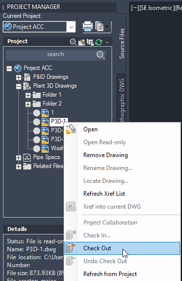 How to restore an older version of a drawing in an AutoCAD Plant 3D ...