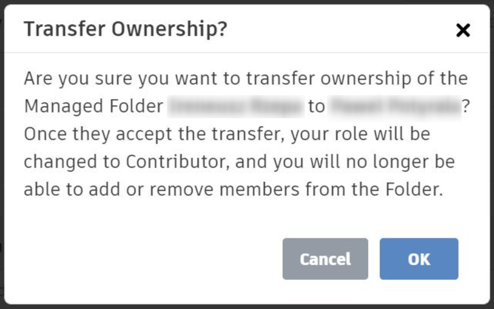 How to change ownership of ex-employee's EAGLE managed library folder ...