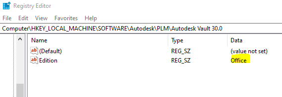 After uninstall Vault Office and install Vault Professional, the Vault Client dialog starts and ...