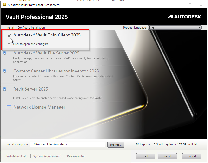 Vault Thin Client cannot be accessed