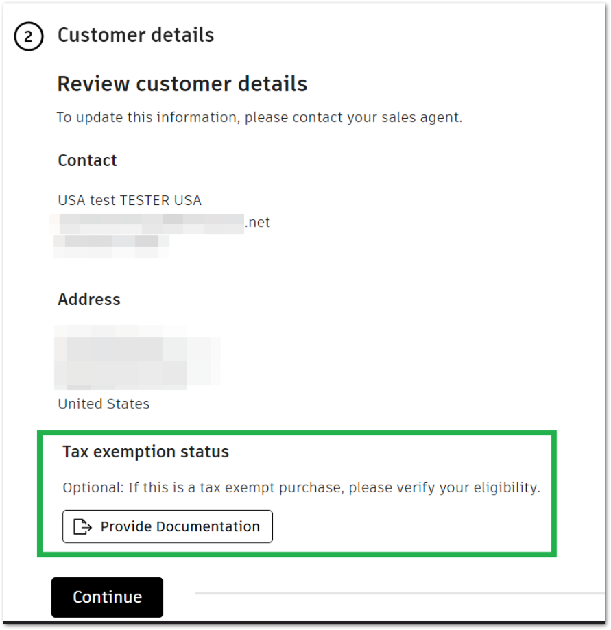 Submit Tax Exemption Certificate at Checkout for Customers in the ...