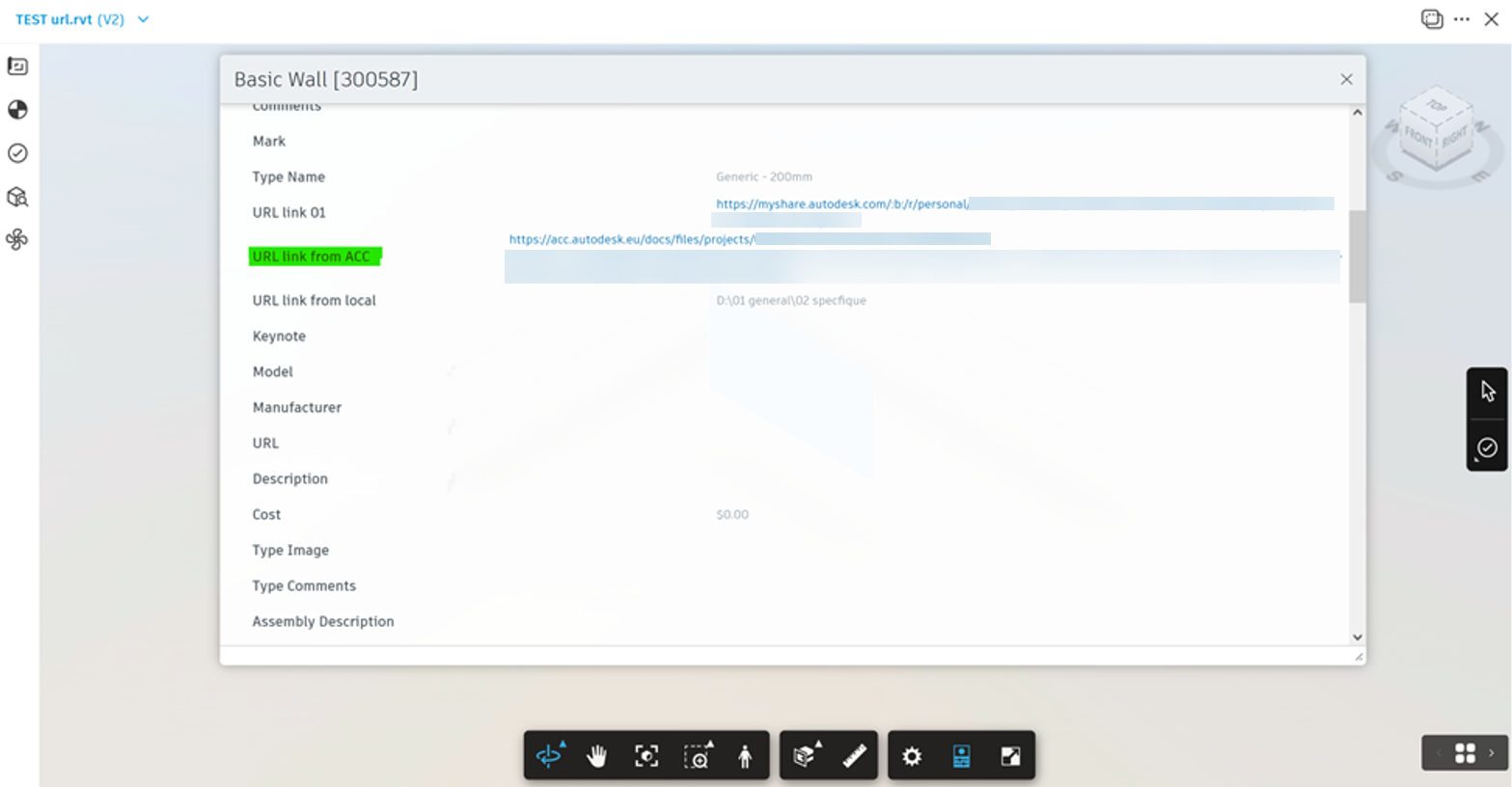 Hyperlinks do not work in the ACC Viewer
