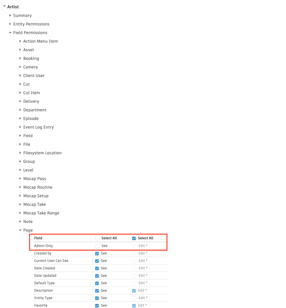 “创建失败（reason_code 6）： 字段值无效，更新失败...”在 Flow Production Tracking 中创建页面时