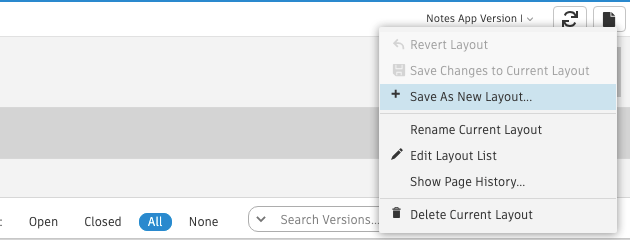 Cannot Save As New Layout in Flow Production Tracking Review Notes App