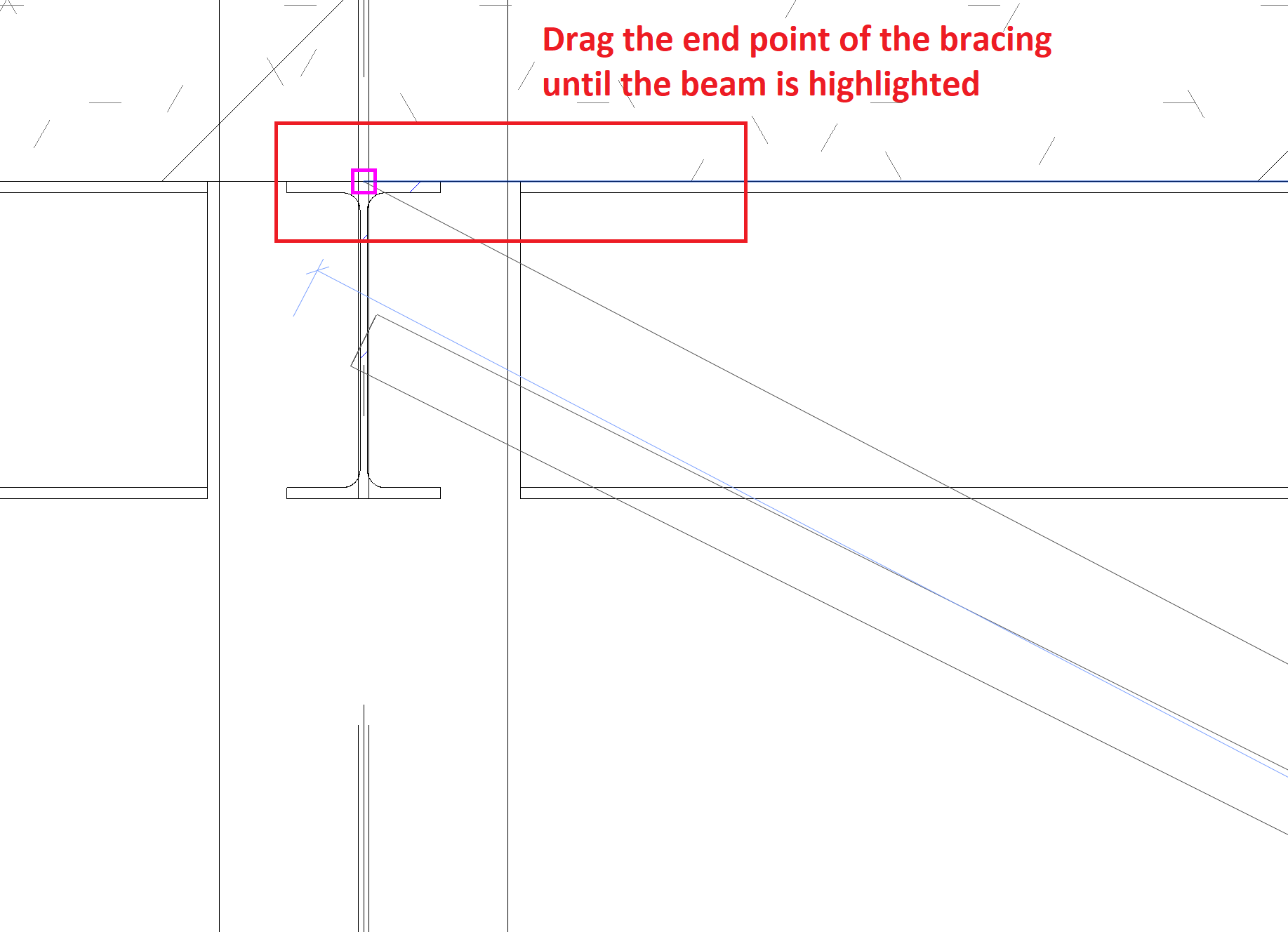 Steel bracing is changing the reference object after being mirrored in Revit