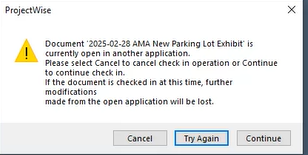 Civil 3D And Bentley ProjectWise Integration Issue
