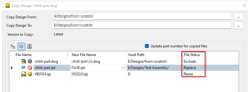 Vault Basic 无法复制设计工程图并替换模型