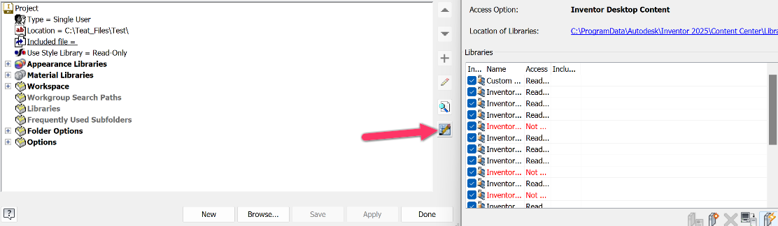 Content Center not installing with Inventor