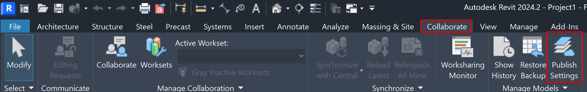 How to manage sets for publishing views on Revit to ACC