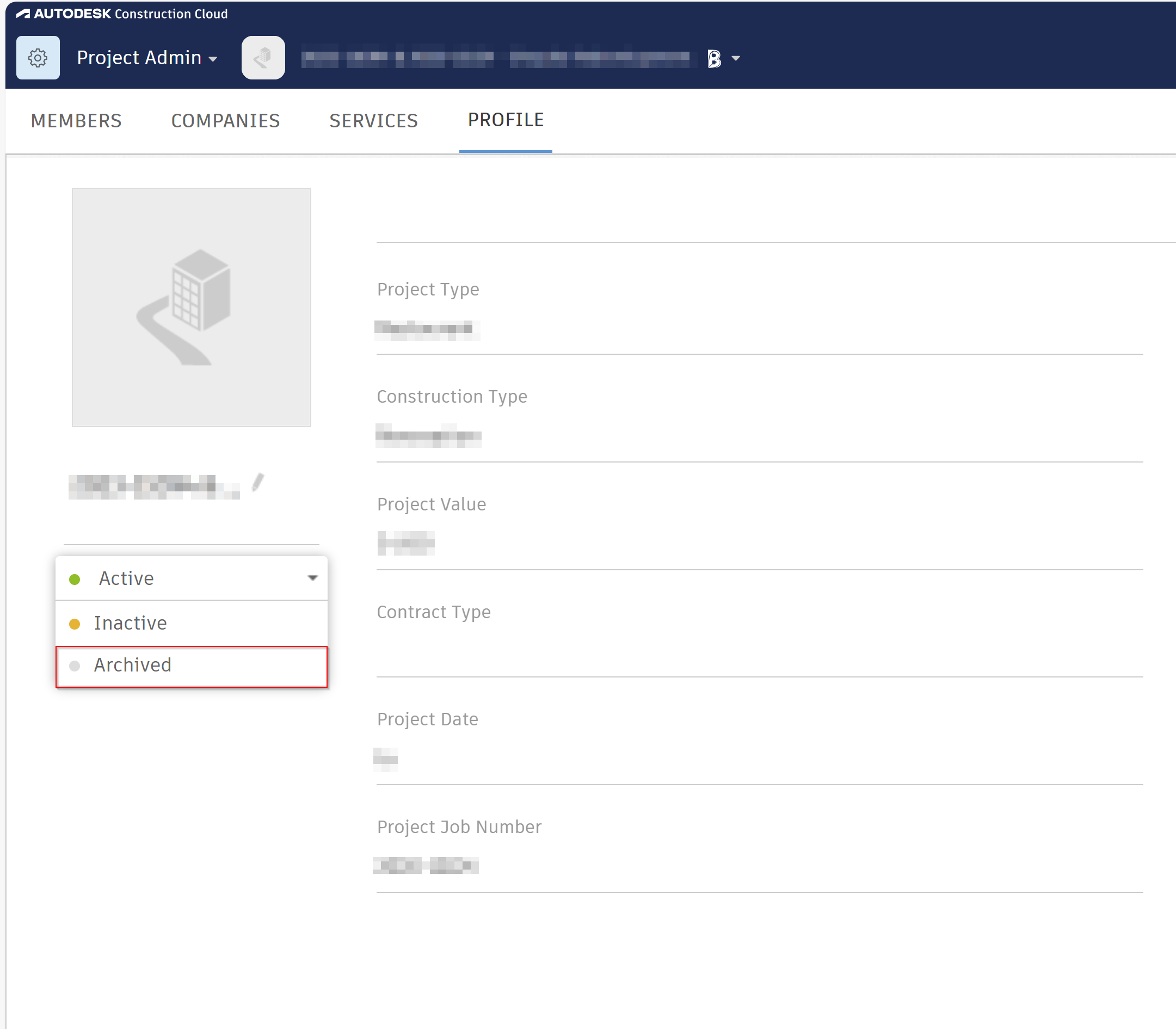 "This project is not active or you do not have access" when accessing BIM 360