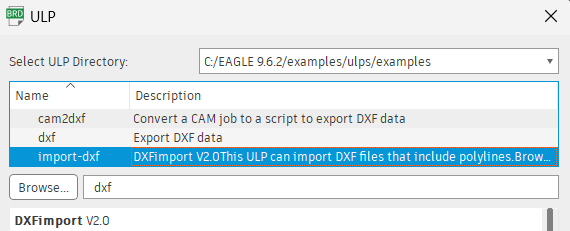 How to import a DXF file into Fusion/EAGLE as board contour or footprint