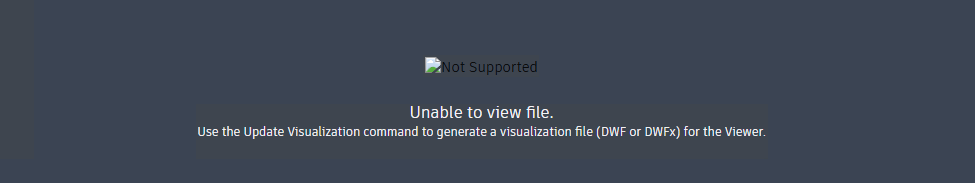 Vault Thin Client view does not show visualization