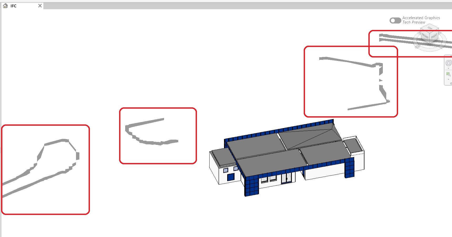 Incorrect geometry linking Coordination Model to Revit