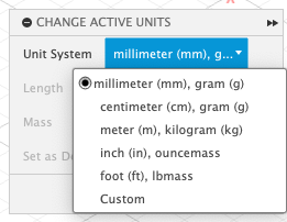 "Fails to insert this DXF file!" after changing document units in Fusion