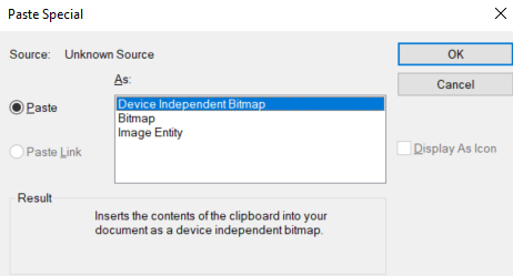 Unable to insert Raster Image References in AutoCAD products