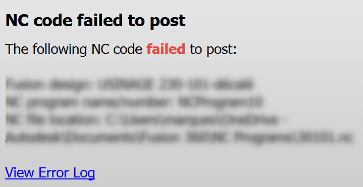 The output of a Fusion's Probe WCS strategy to a Haas VF-2TR machine tool fails: "Updating WCS ...