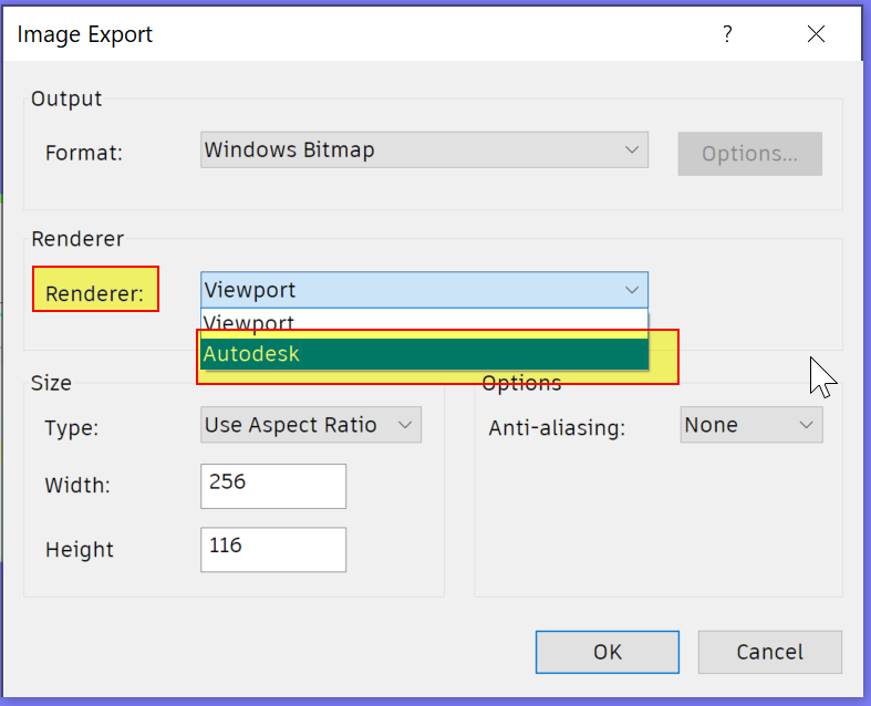 Export image is not high quality in Navisworks