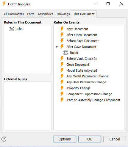 Save file prompt occurs after just saving and won't allow a successful save in Inventor