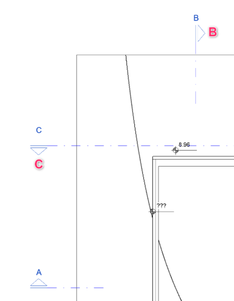 Is it possible to make the text follow the section head orientation in Revit