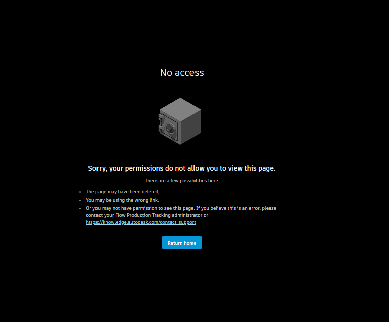 "Sorry, your permissions do not allow you to view this page" in Flow ...