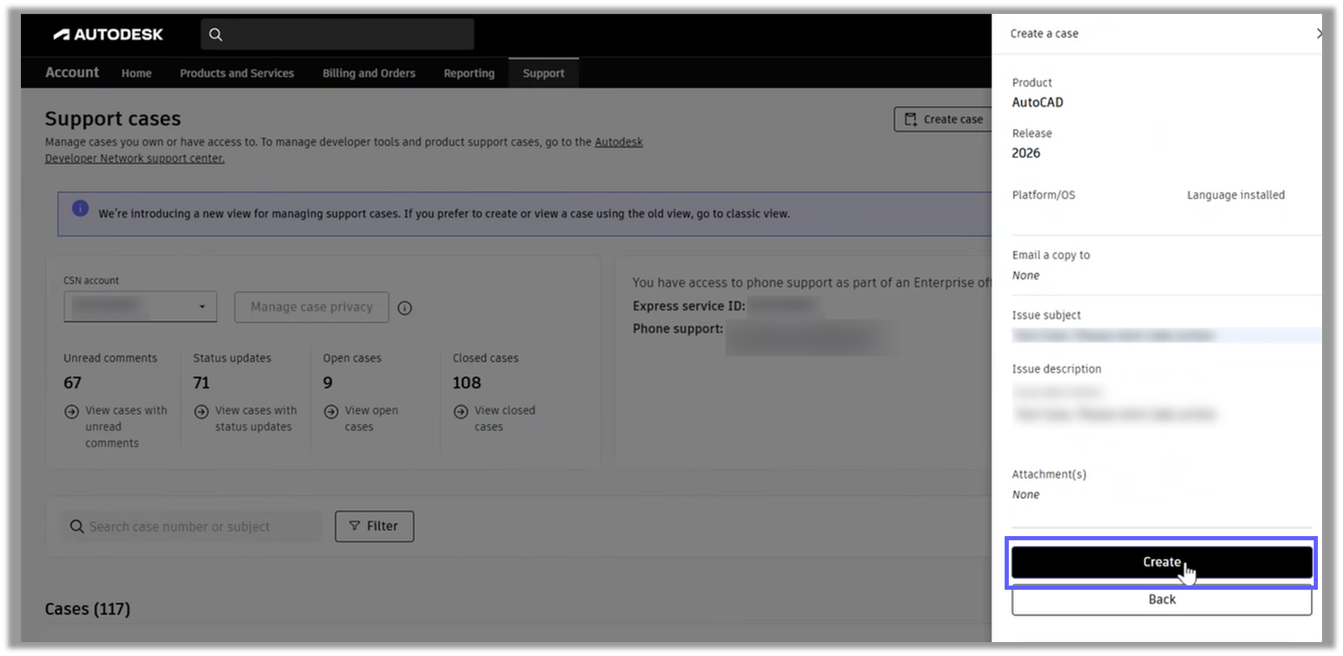 How to submit an Enterprise Priority Support Request with Autodesk