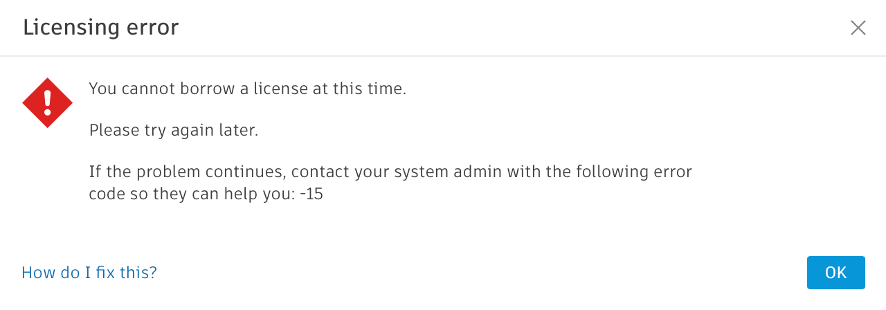 Common Network Licensing errors and troubleshooting steps