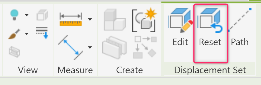 Displace Elements button appears greyed out in Revit