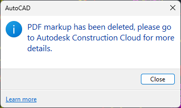 Data Management Help | "Sync Markups to AutoCAD" feature within ...