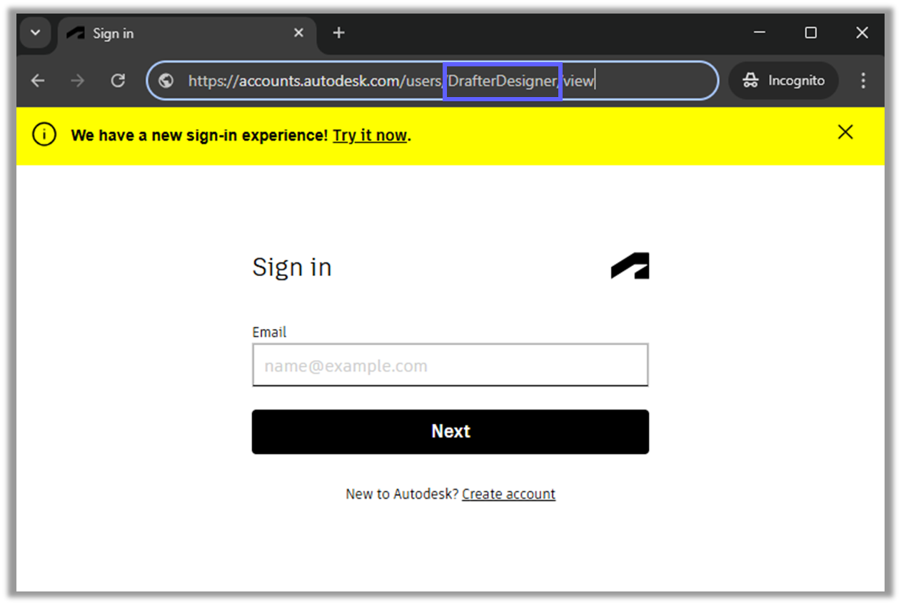Autodesk Account Sign In Looping Issue