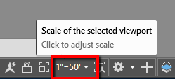 Table Scales not matching viewport layout in Civil 3D