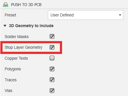 How to create copper areas/polygons not covered by soldermask/varnish ...
