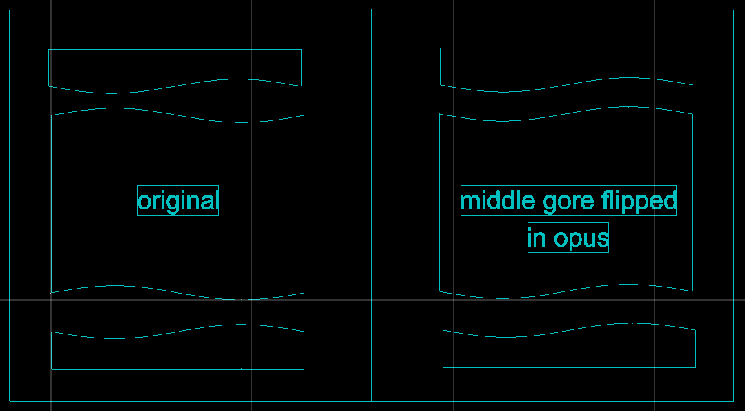 Items develop inside out when using single segments in Fabrication CAMduct