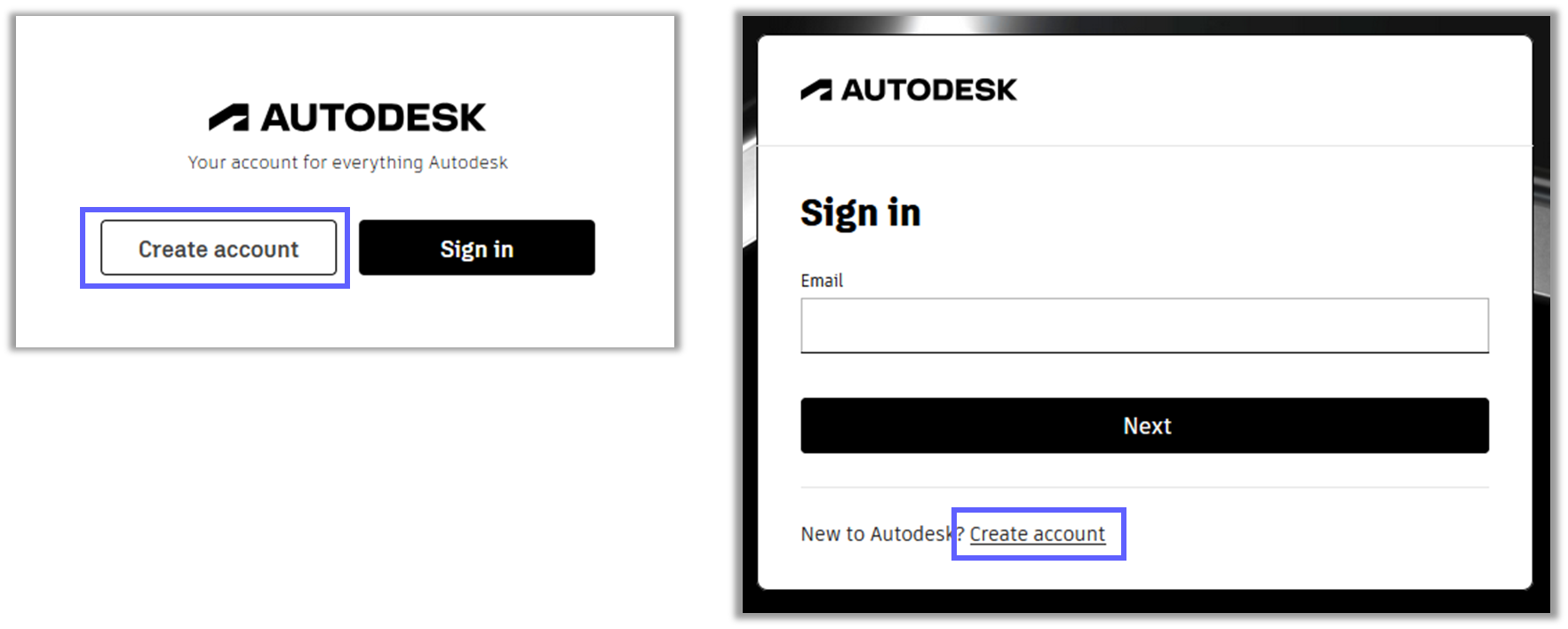 How to Create a New Autodesk Account