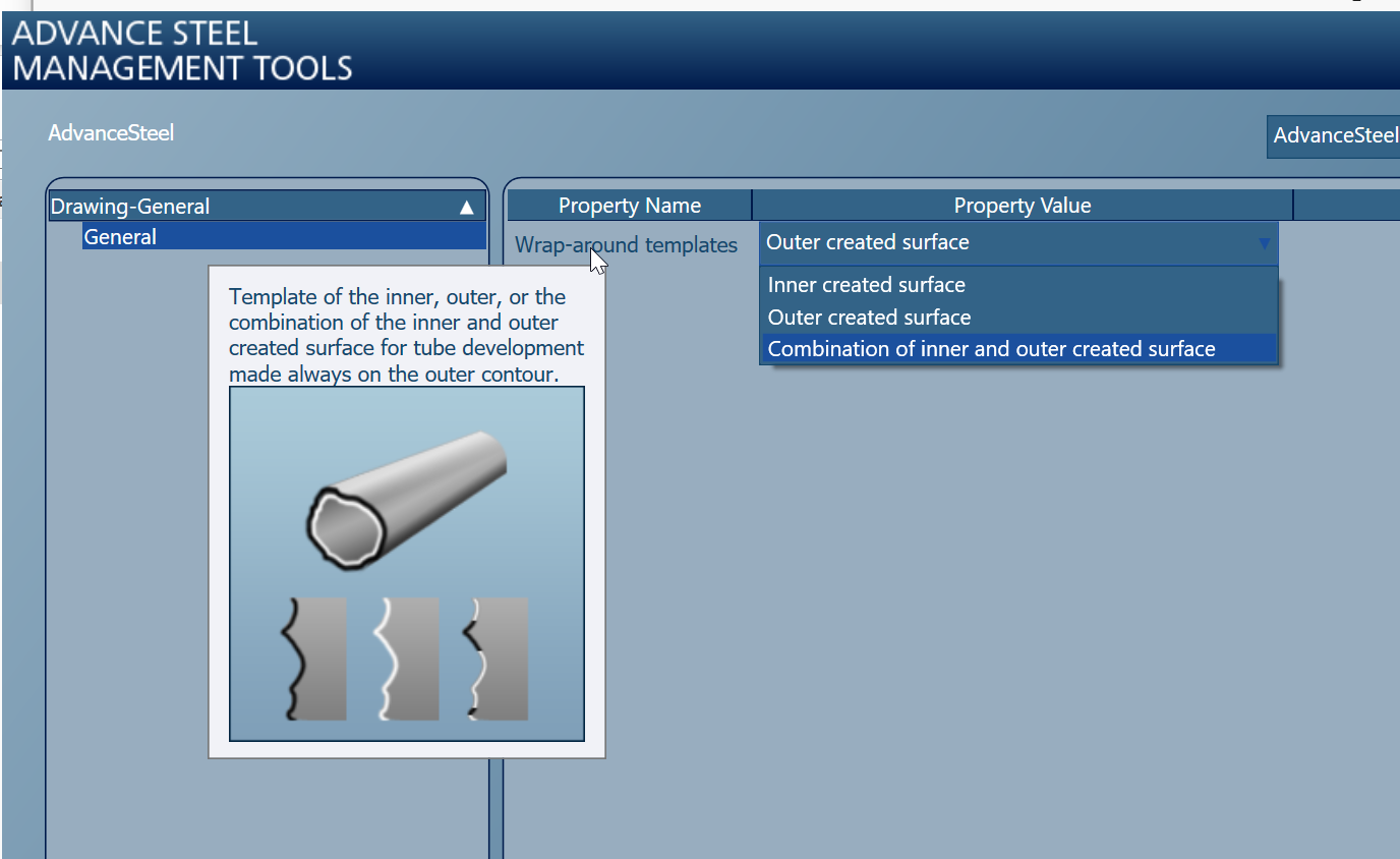 How to create inner pipe wrap in Advance Steel